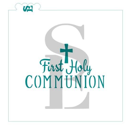 First Holy Communion Stencil for Crafts & Culinary – Suzie and Co.
