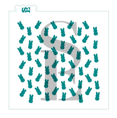 Peeps Bunnies Background Digital Design | – Stencil Expressions